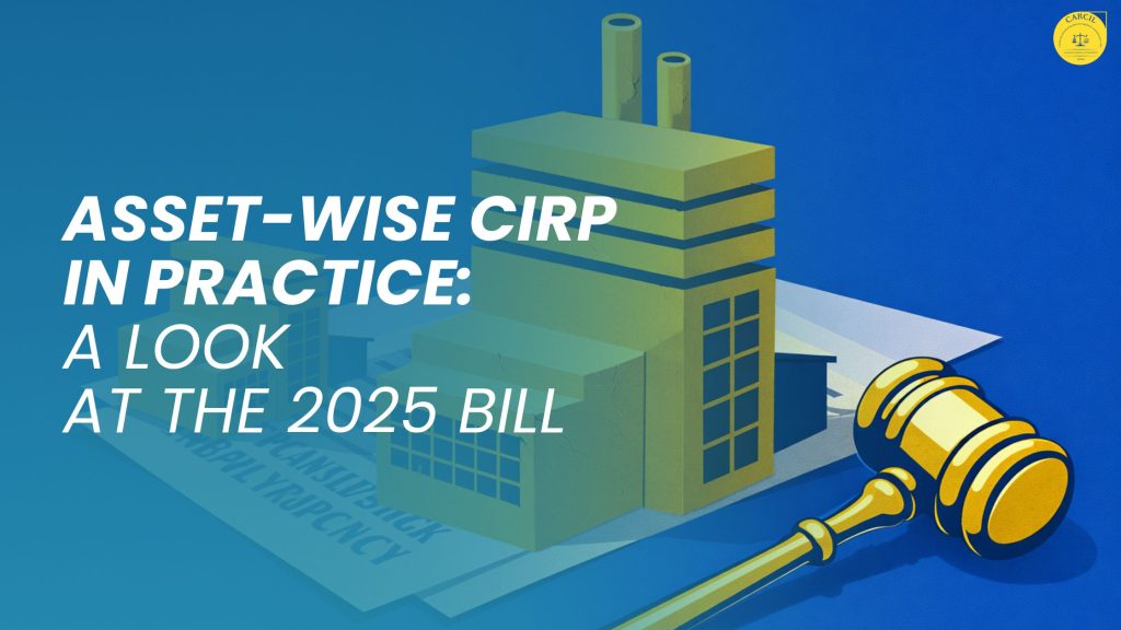 CARCIL | Centre for Advanced Research on Corporate and Insolvency Law